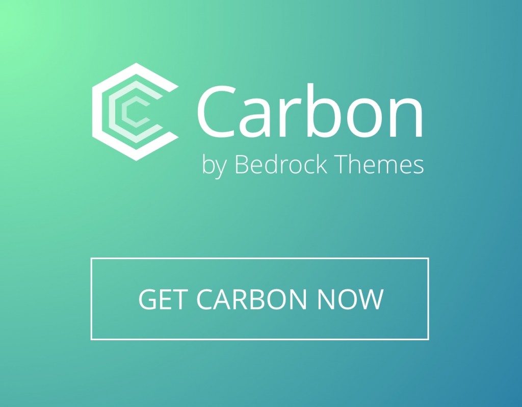 Carbon - Premium Simple WordPress Theme